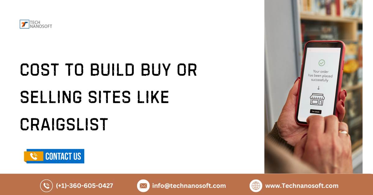 Cost To Build Buy or Selling Sites Like CraigsList